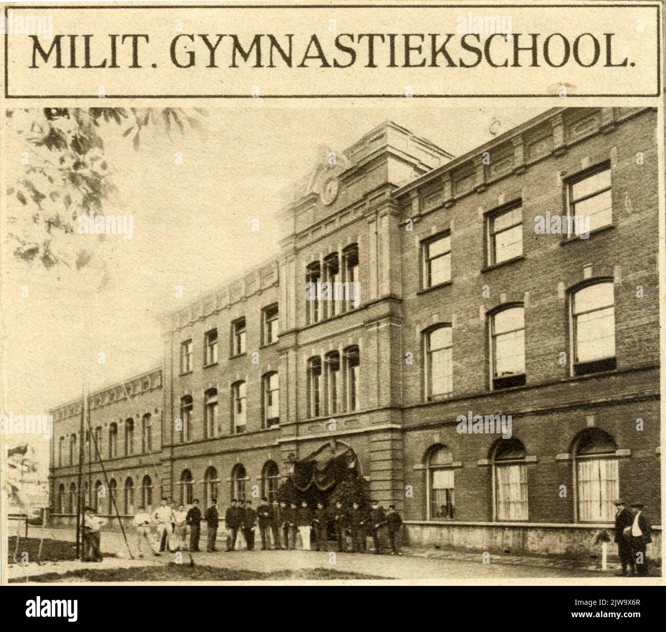 Milit. Gymnastics school Stock Photo - Alamy