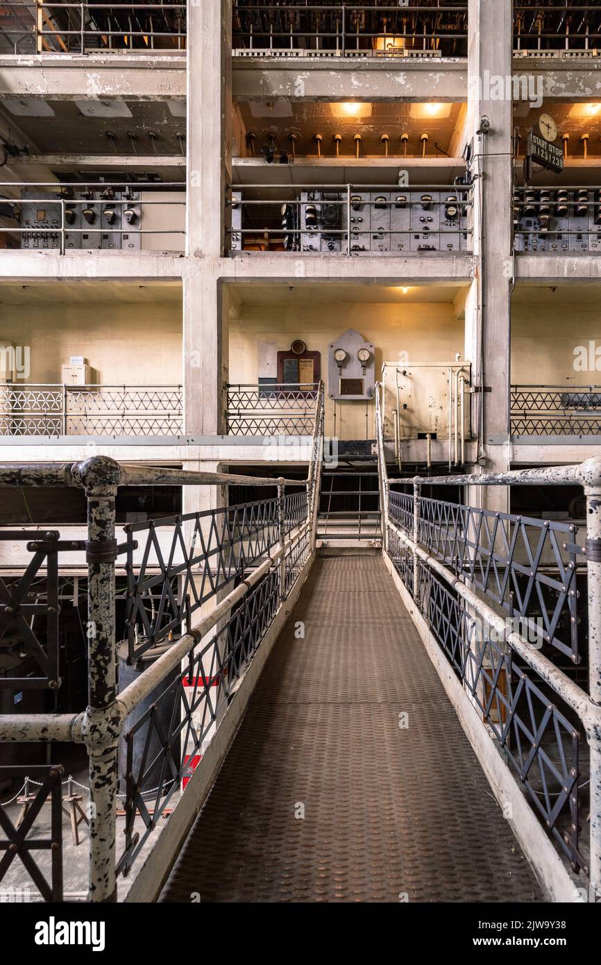 Seattle, WA. USA -08-27-2022: Walkway at Georgetown Steam Plant Stock ...