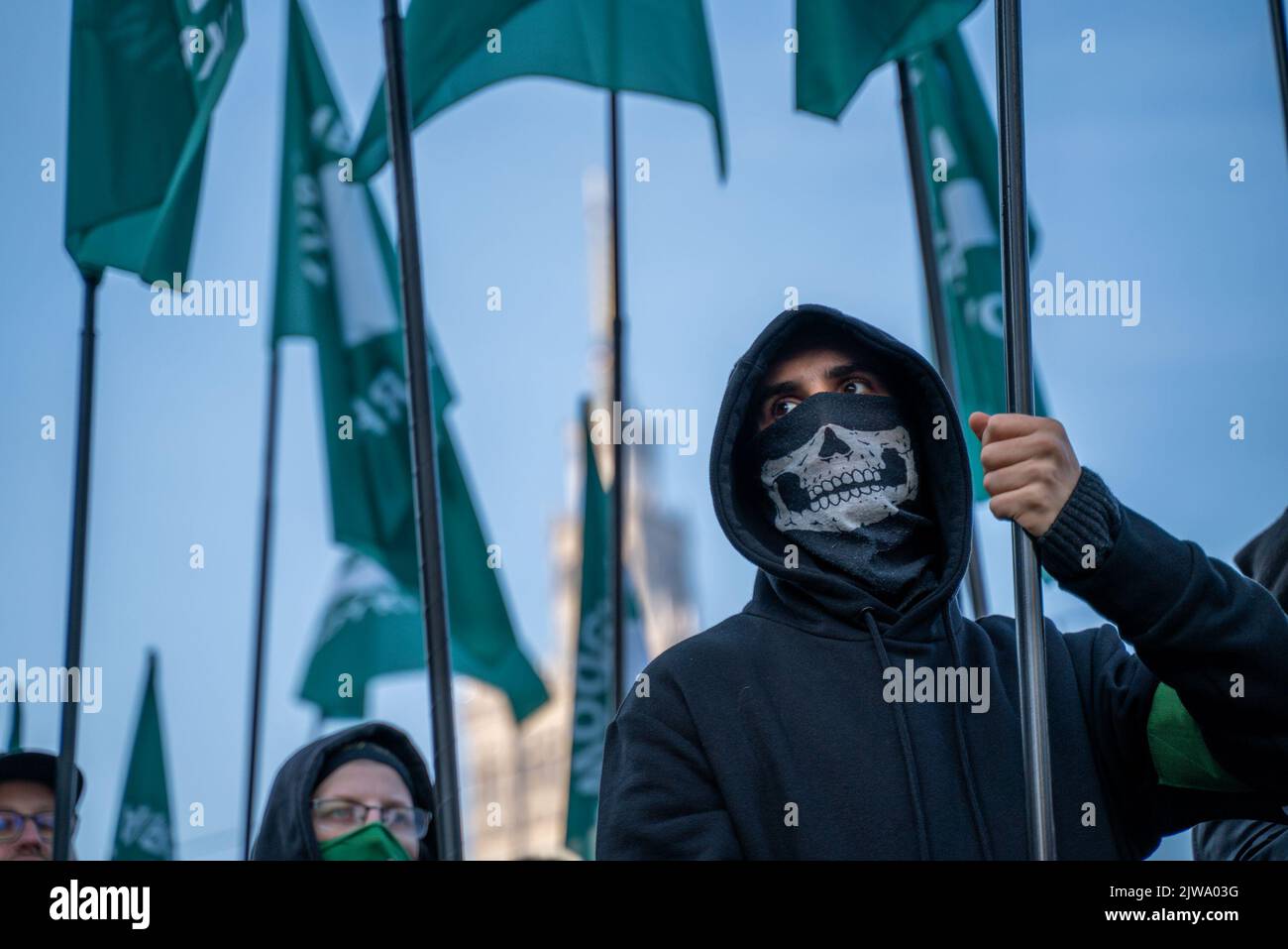 Radical national organization flag hi-res stock photography and images ...