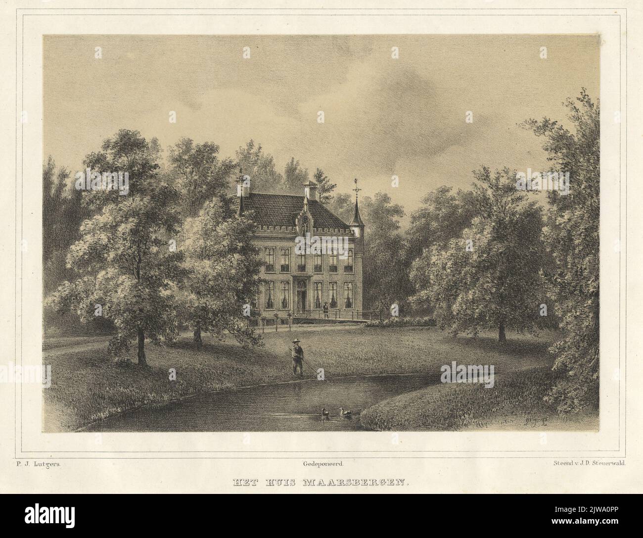 The Maarsbergen House Stock Photo - Alamy