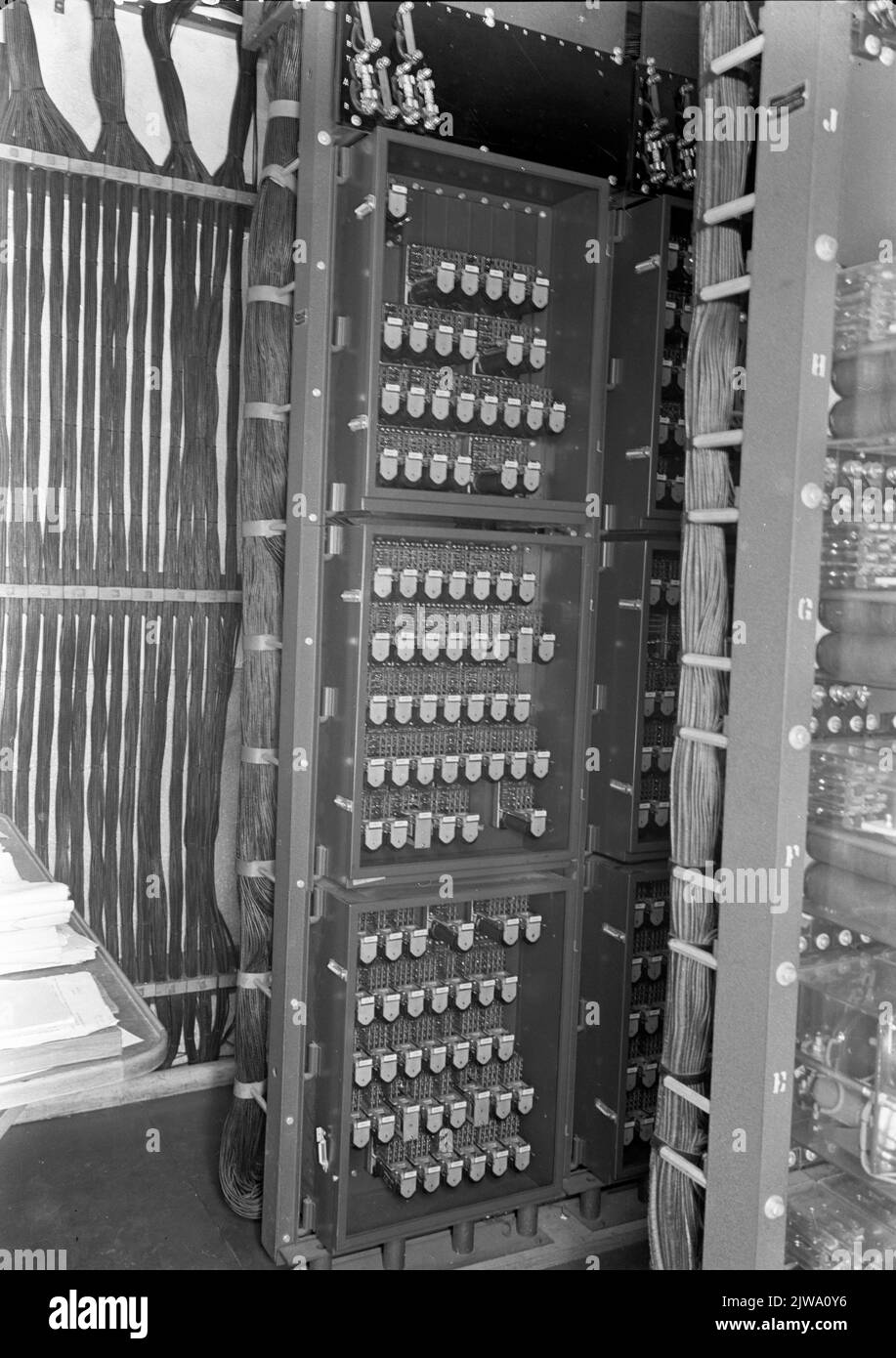 Interior of the relay house of the N.S. in 's-Hertogenbosch Stock Photo ...