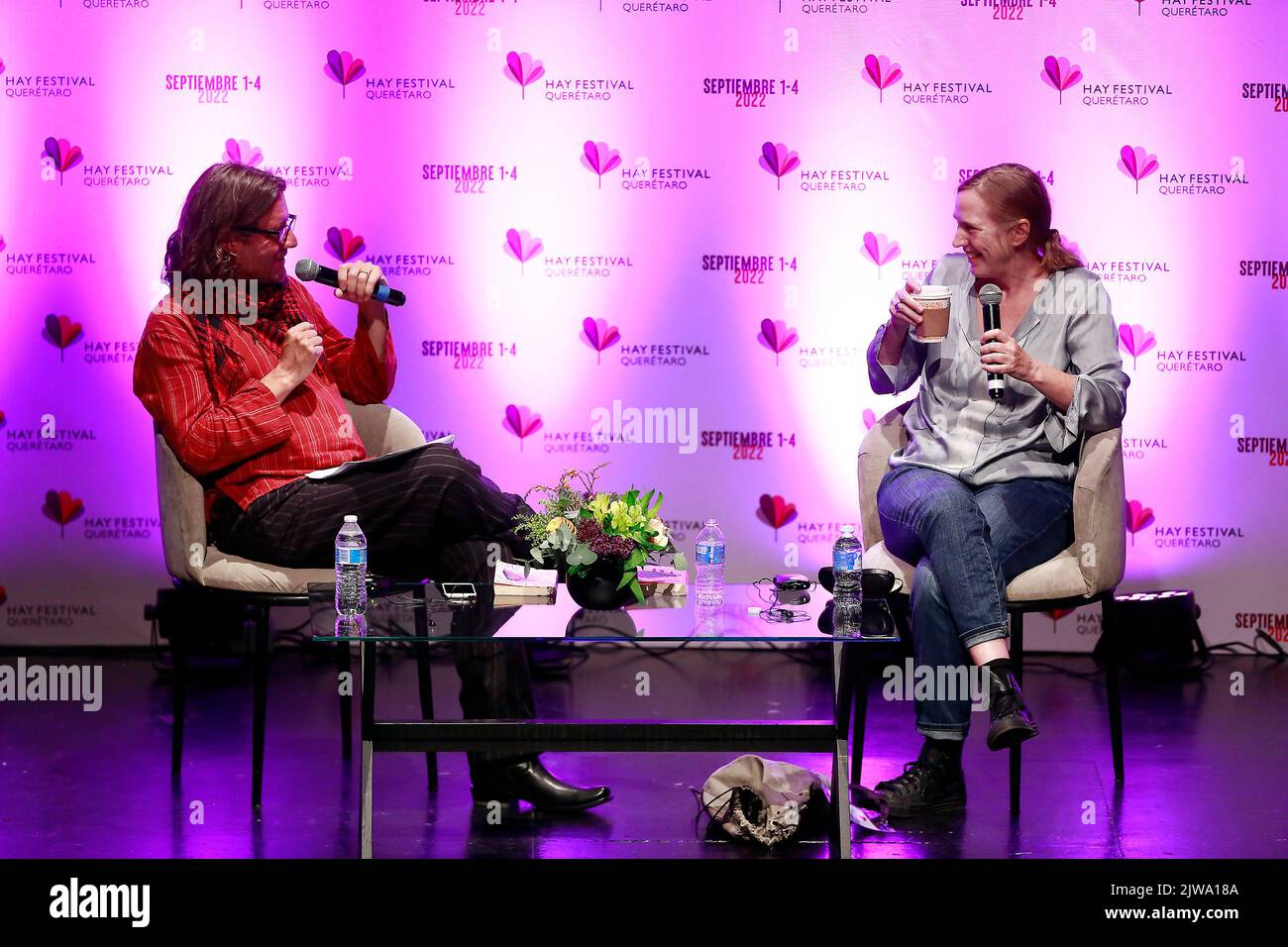 Lee Brackstone seen during a conversation with Miriam Towes on day 4 of ...