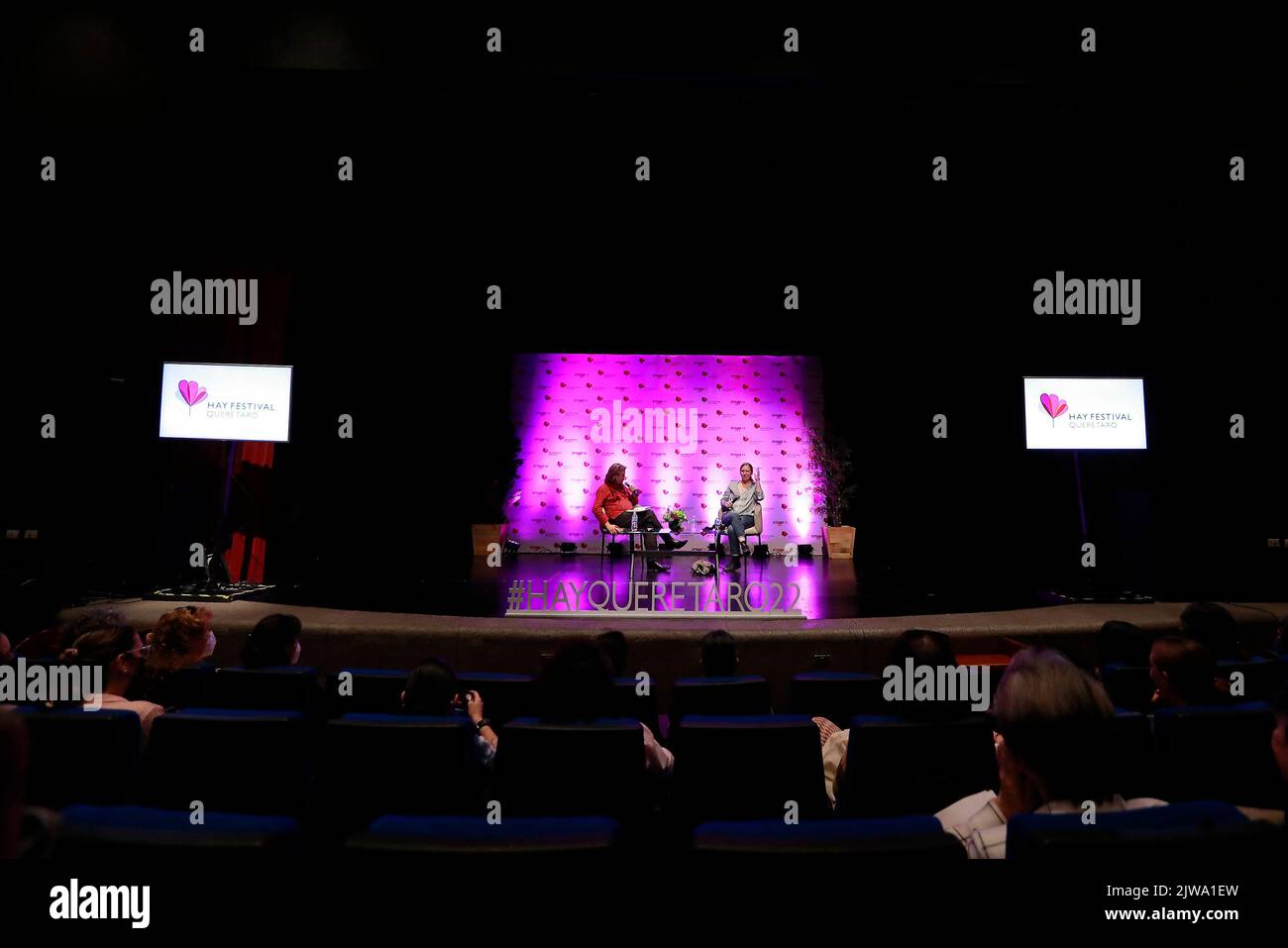 Lee Brackstone seen during a conversation with Miriam Towes on day 4 of ...