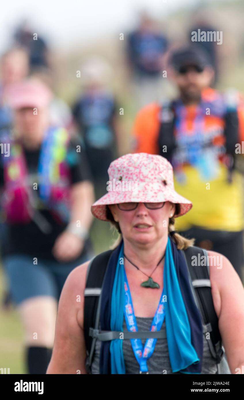 Runners and walkers start the South Coast challenge at for their chosen ...