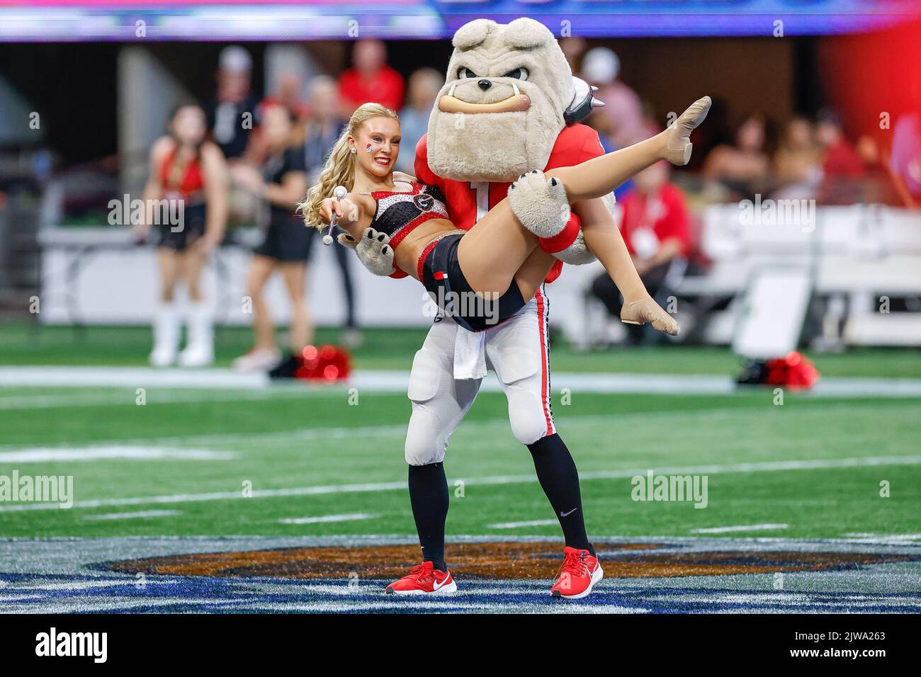 Atlanta, Georgia. 3rd Sep, 2022. The Chick-fil-A Kickoff Game featuring ...