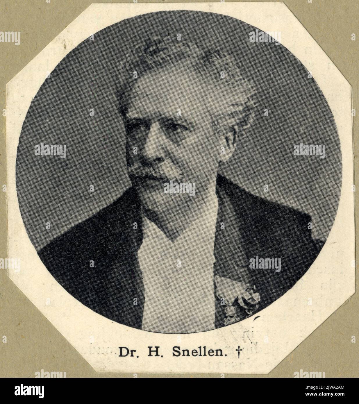 Dr. H. Snellen. + Stock Photo - Alamy