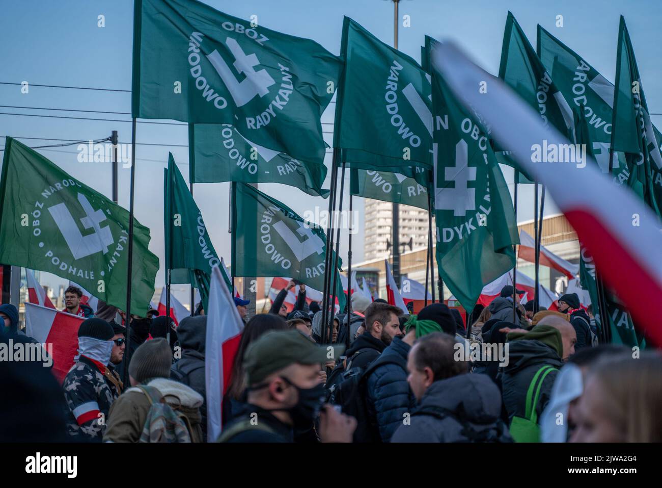 Radical national organization flags hi-res stock photography and images ...