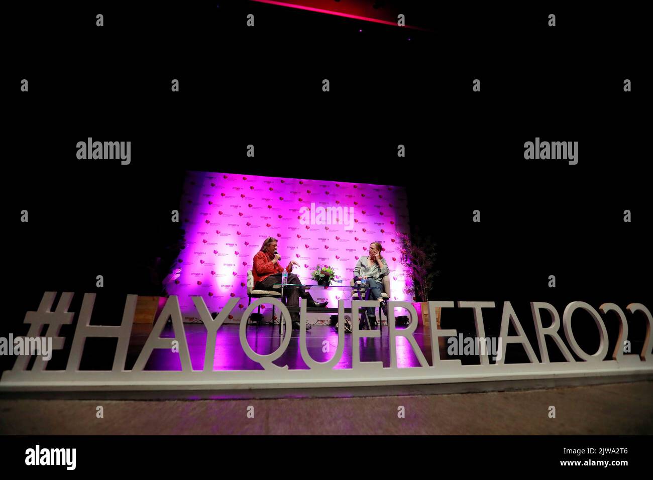 Lee Brackstone seen during a conversation with Miriam Towes on day 4 of ...