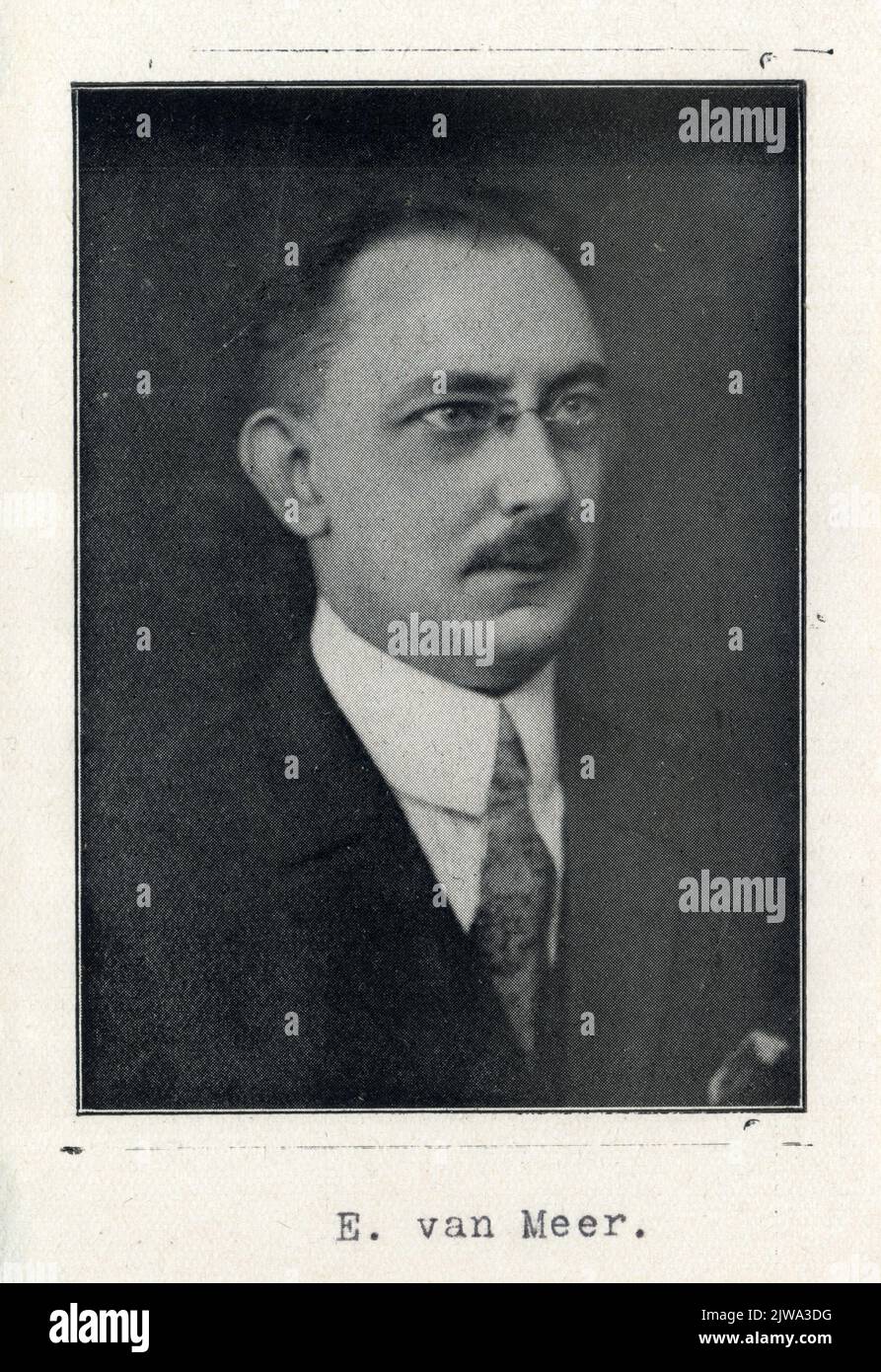 E. van Meer Stock Photo - Alamy