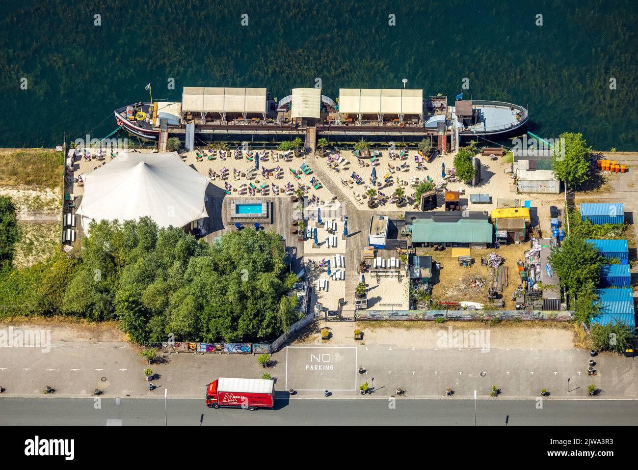 Eventschiff mr walter and gastronomy walter hi-res stock photography ...