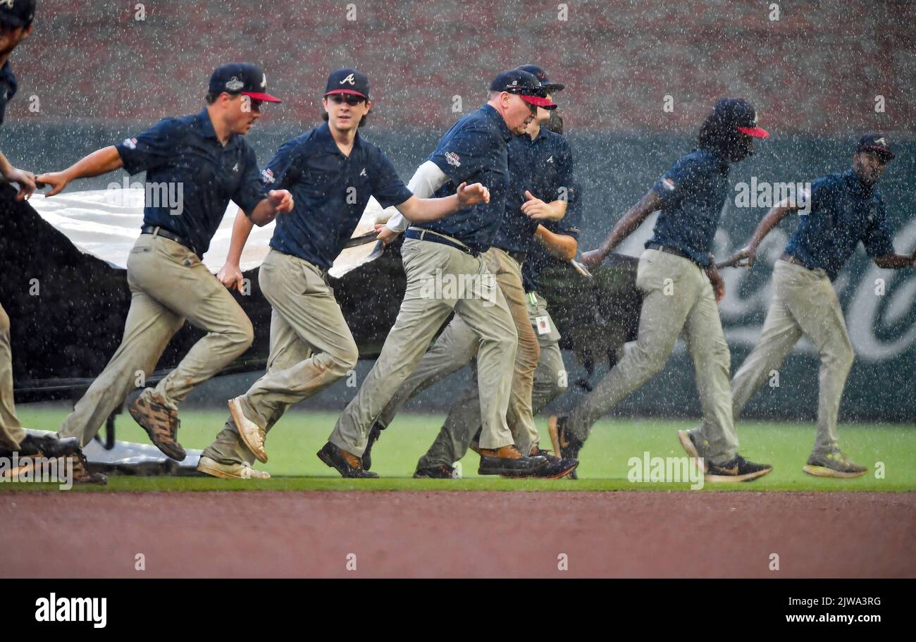 Baseball tarp hi-res stock photography and images - Alamy