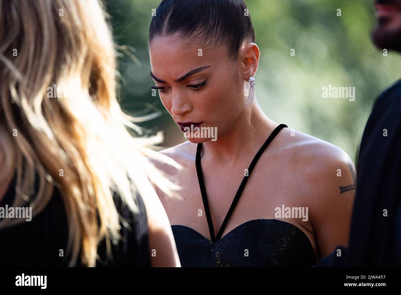 Elodie attends the "Ti Mangio Il Cuore" and "Les Enfants Des Autres ...