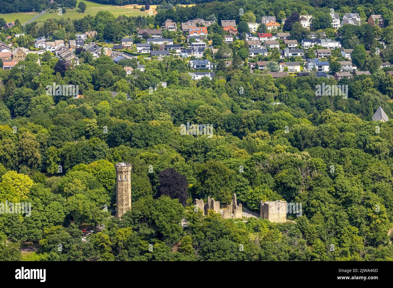 Ruin hohensyburg with vincketurm hi-res stock photography and images - Alamy