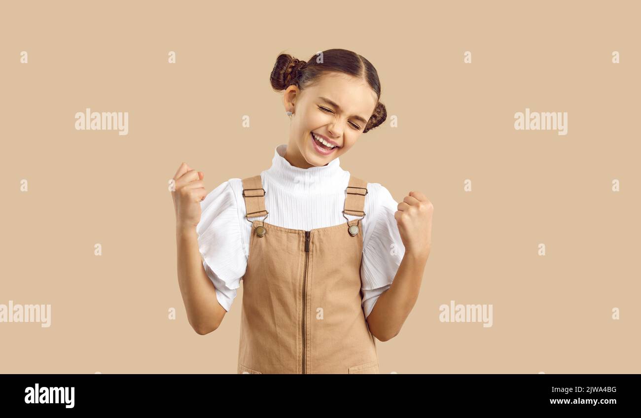 Kid hand gestures hi-res stock photography and images - Alamy
