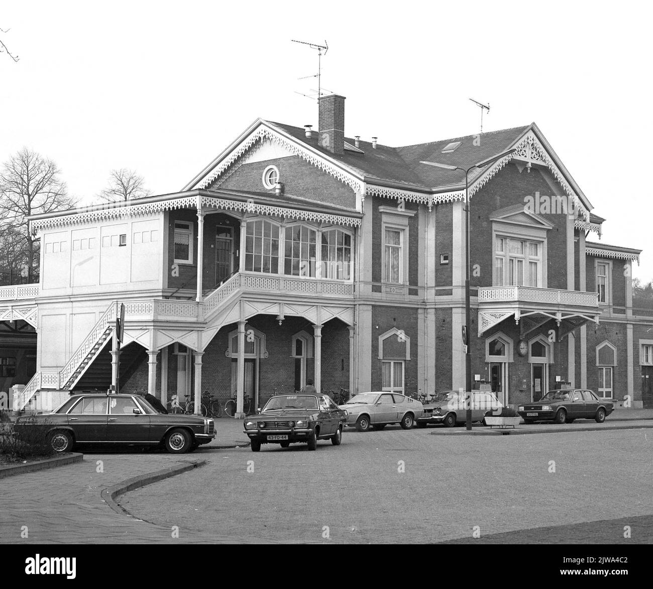 View of the N.S. station Baarn in Baarn Stock Photo - Alamy