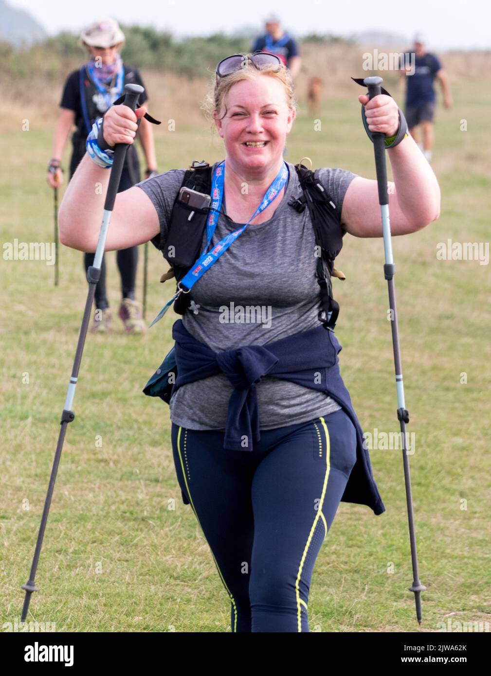 Runners and walkers start the South Coast challenge at for their chosen ...