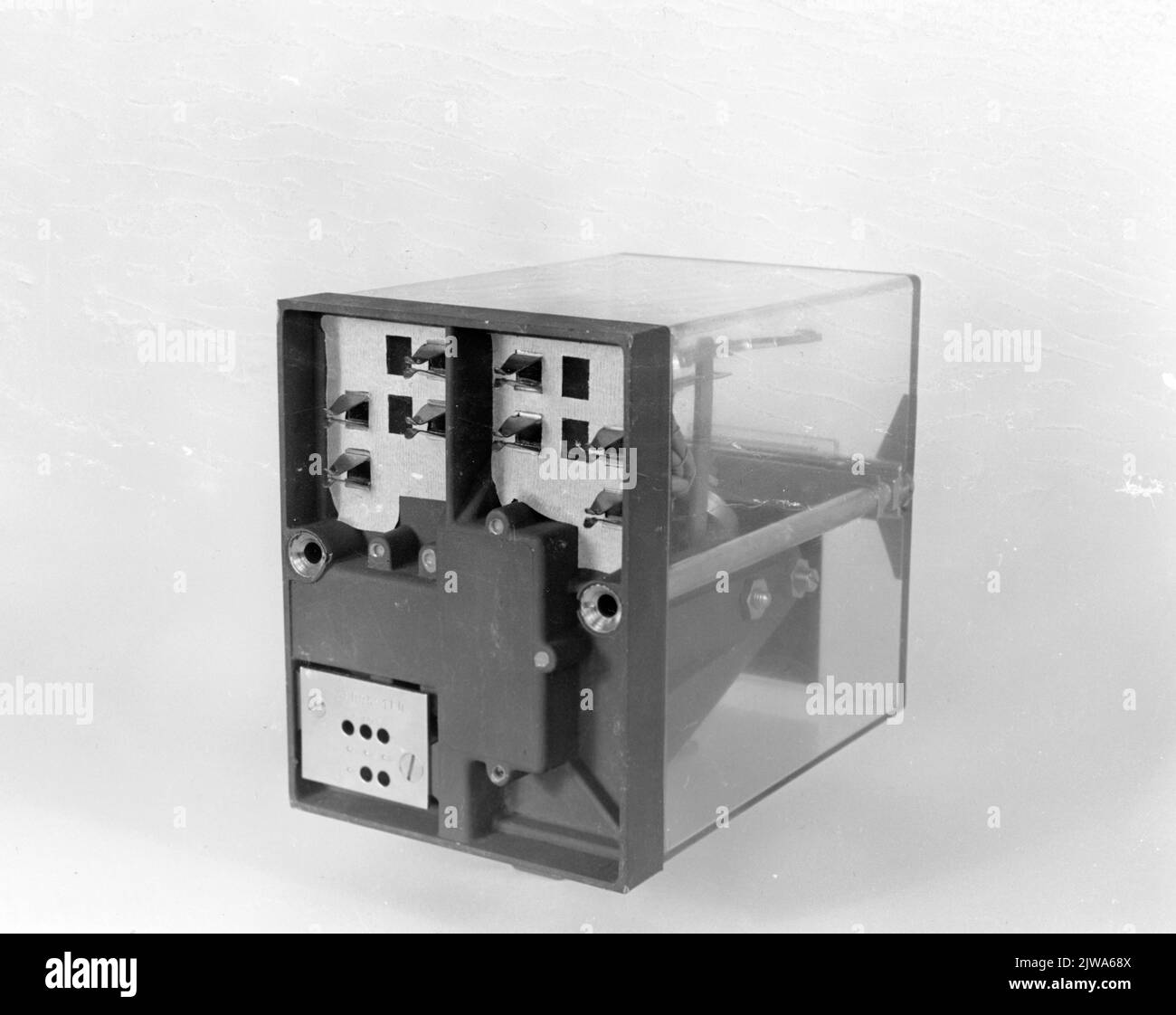 Image of a B 2-track relay of the N.S. in Culemborg.n.b. The photo is ...