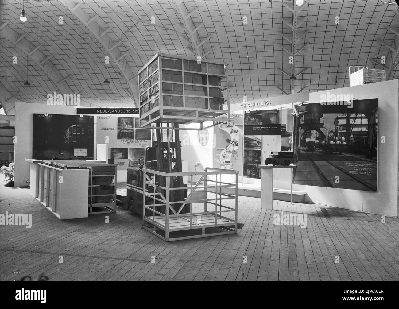 Image of the Van Gend & Loos stand and the N.S. At the Packaging Fair ...