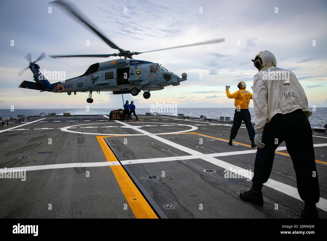 ATLANTIC OCEAN (Aug. 31, 2022) Sailors assigned to the Freedom-variant ...