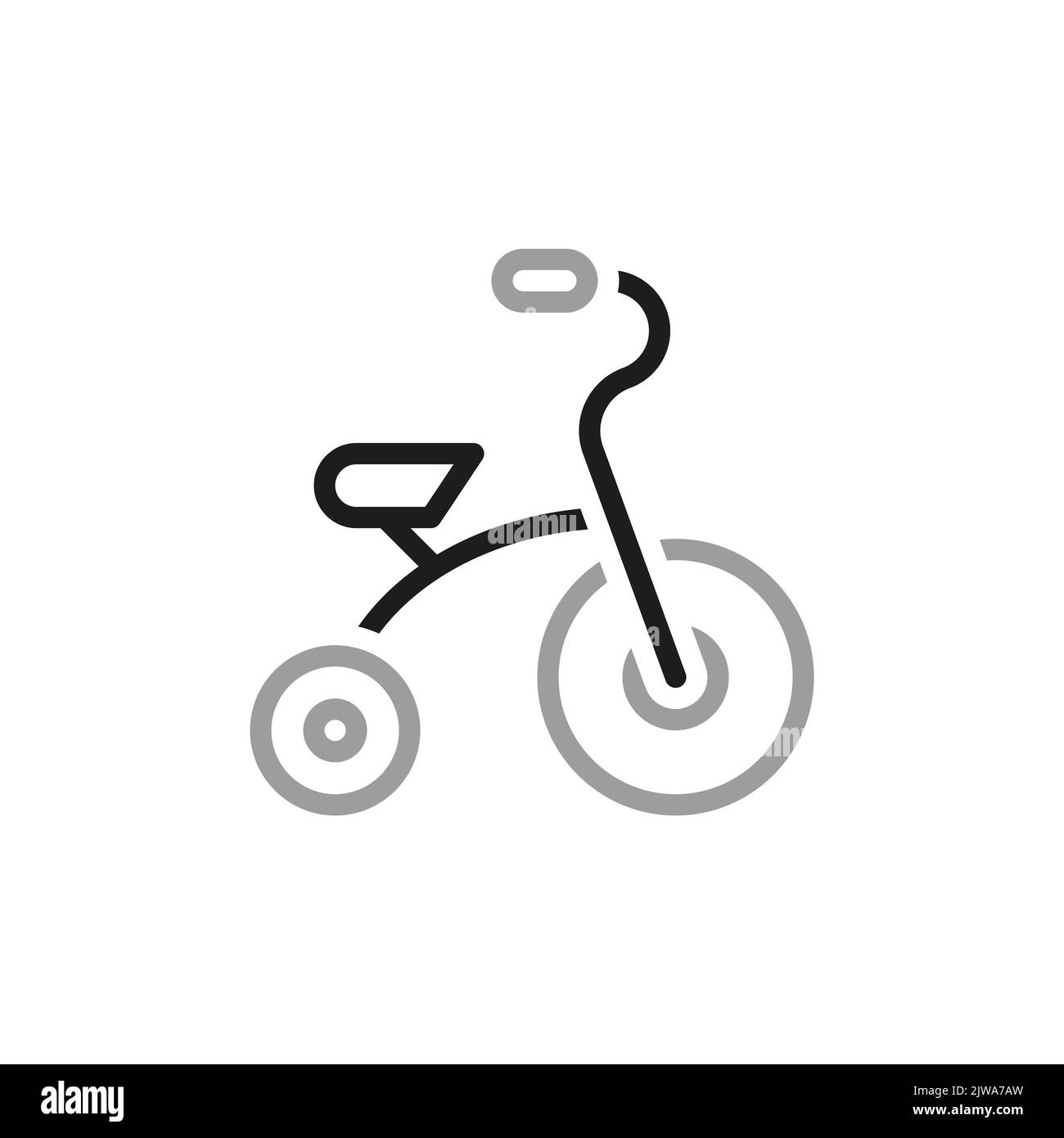 Simple Tricycle Drawing