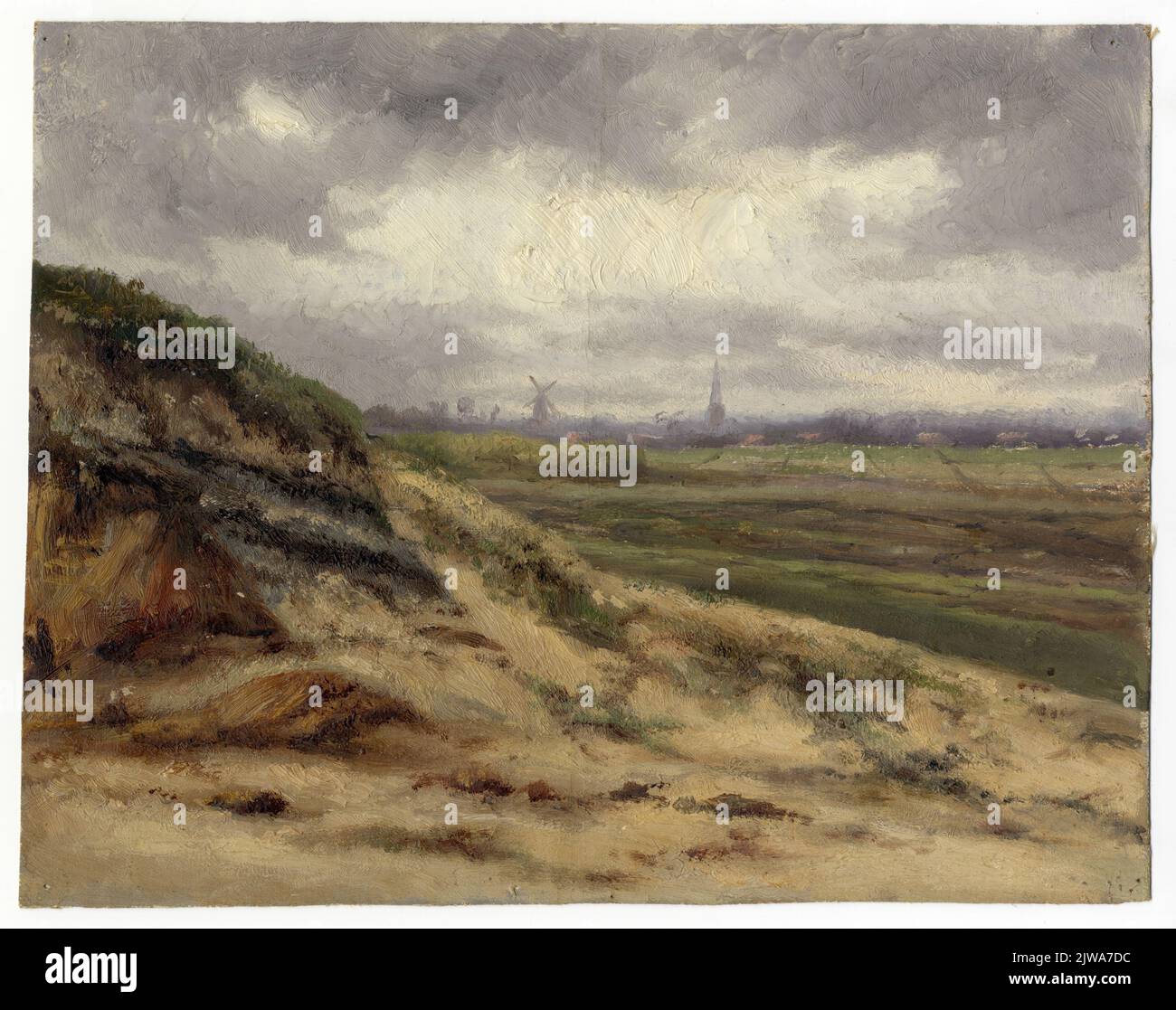 Village church landscape Cut Out Stock Images & Pictures - Alamy