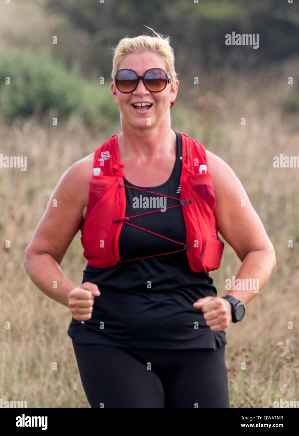 Runners and walkers start the South Coast challenge at for their chosen ...