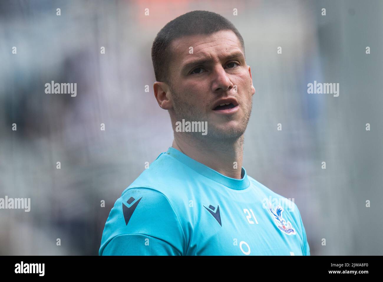 NEWCASTLE UPON TYNE, ENGLAND - SEPTEMBER 03: Sam Johnstone of Crystal ...