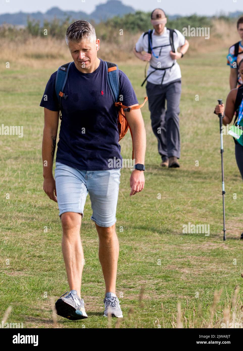 Runners and walkers start the South Coast challenge at for their chosen ...