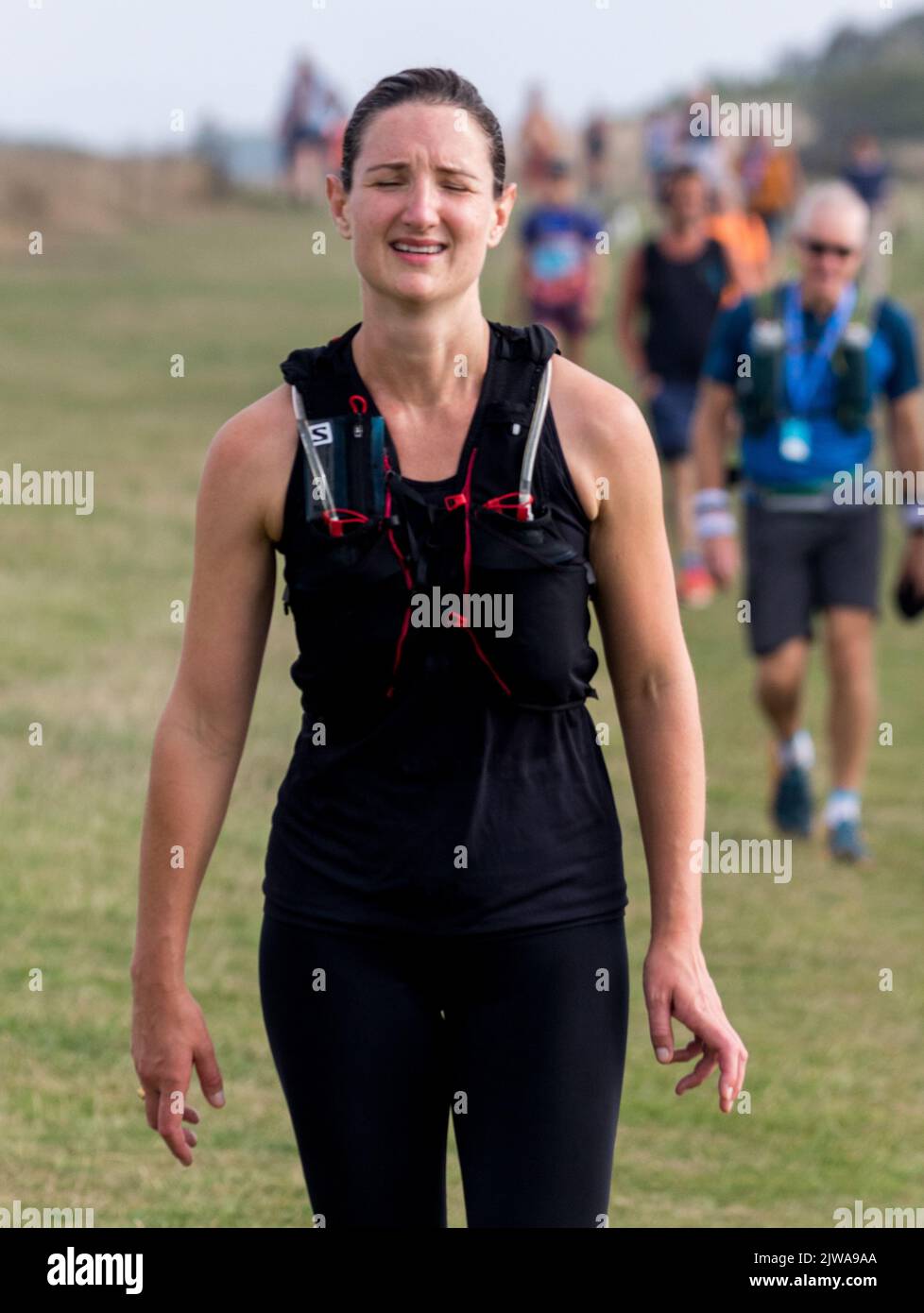 Runners and walkers start the South Coast challenge at for their chosen ...