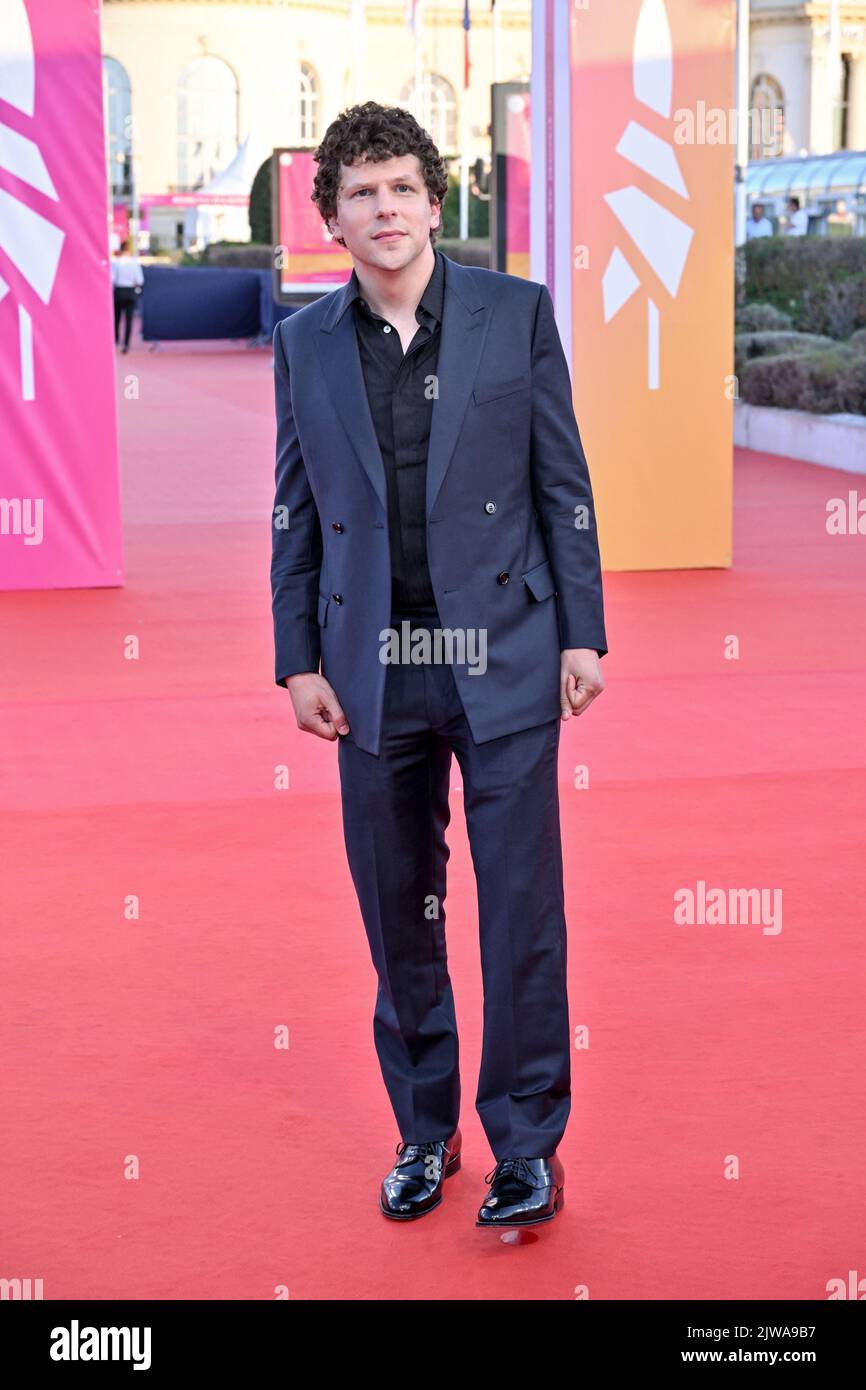 Jesse Eisenberg attends the screening of When You Finish Saving The ...