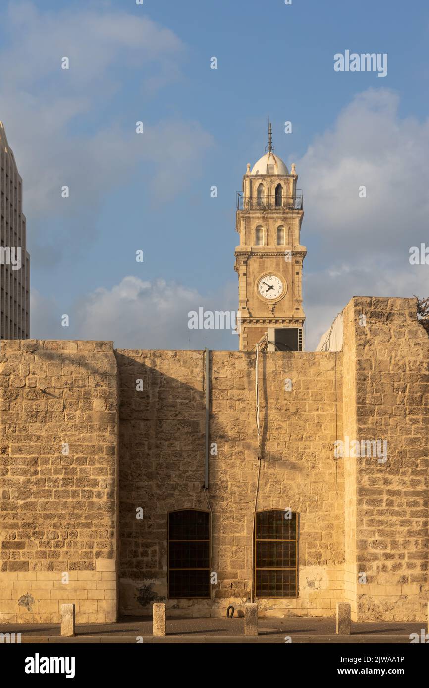 HAIFA, ISRAEL - JULY 21, 2022: Al-Jarina Mosque (Al-Masjid Al-Kabir ...