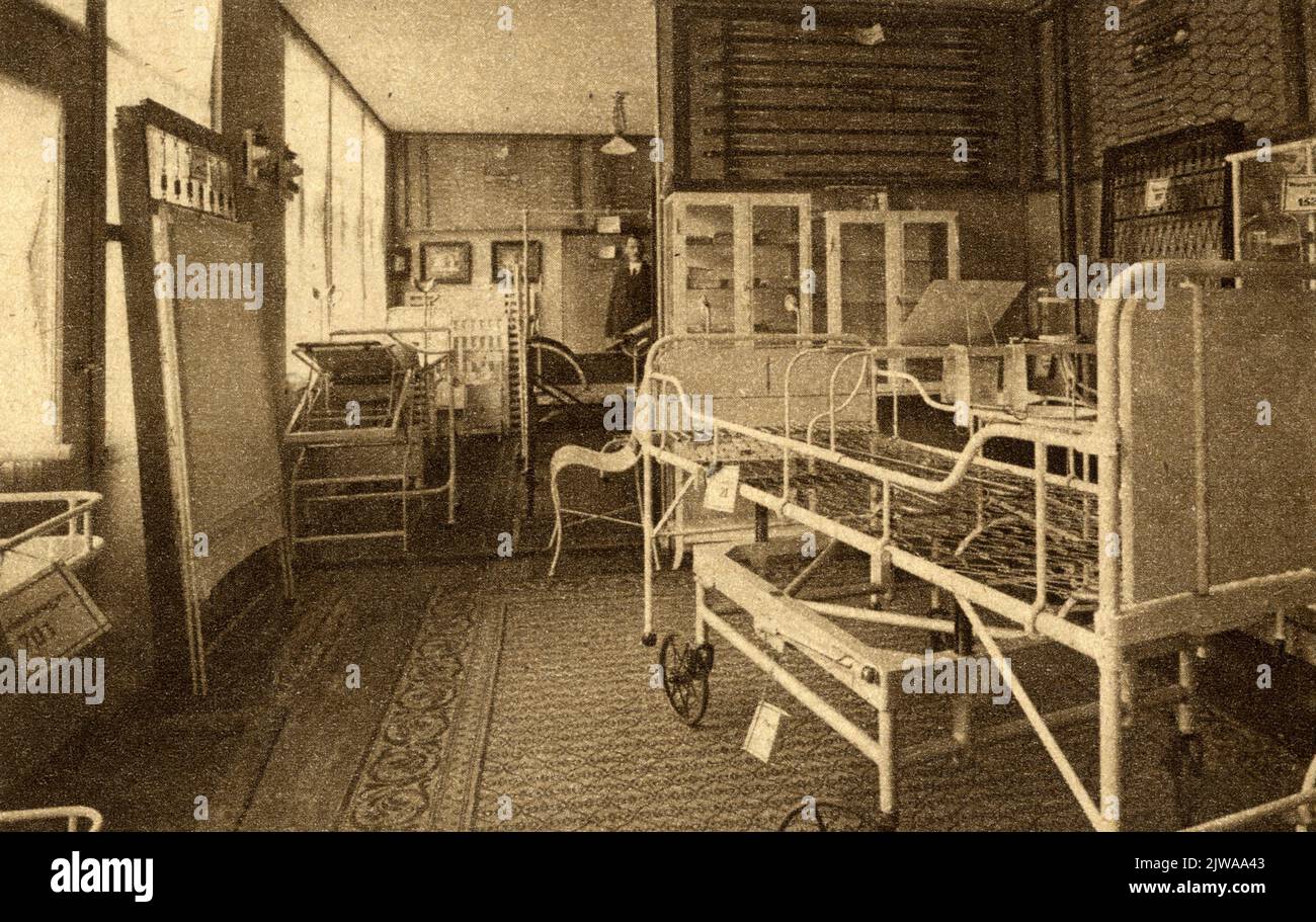 Interior of the Monsterkamer 175-177 of the Auping factory in Deventer ...