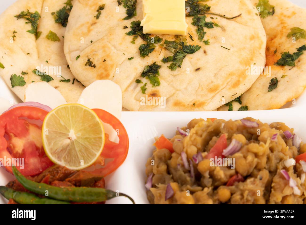 Chole Kulche Also Called Matar Kulcha, Chhole Kulche Is Widely Popular ...