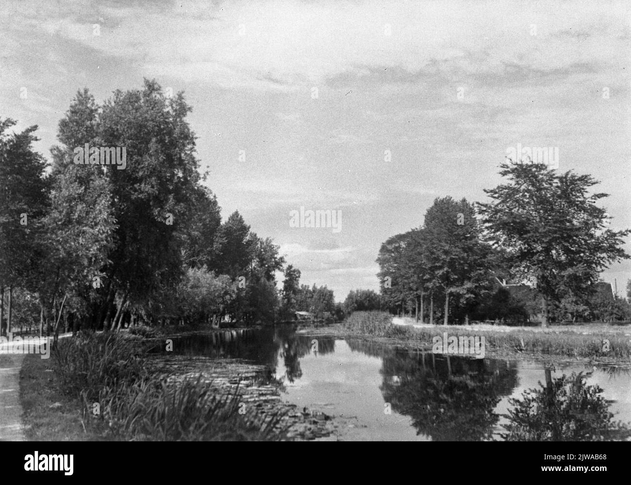 View of the Gein in the Abcoude area Stock Photo - Alamy