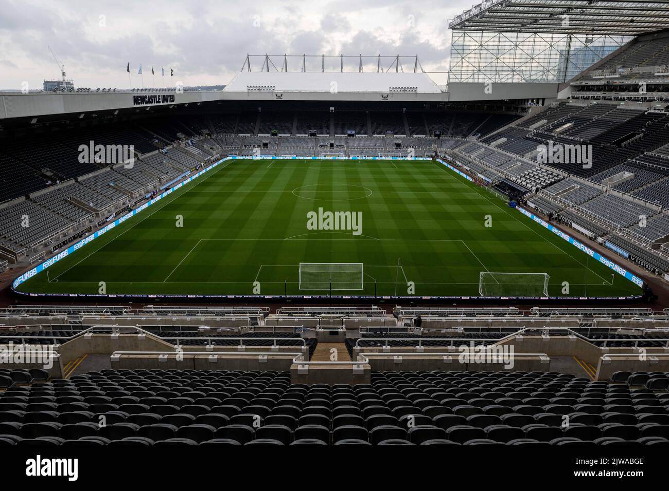 NEWCASTLE UPON TYNE, ENGLAND - SEPTEMBER 03: A general view of the ...
