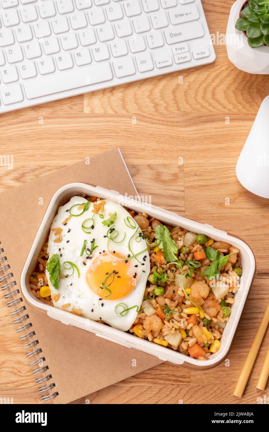 Rice shrimp egg hi-res stock photography and images - Alamy