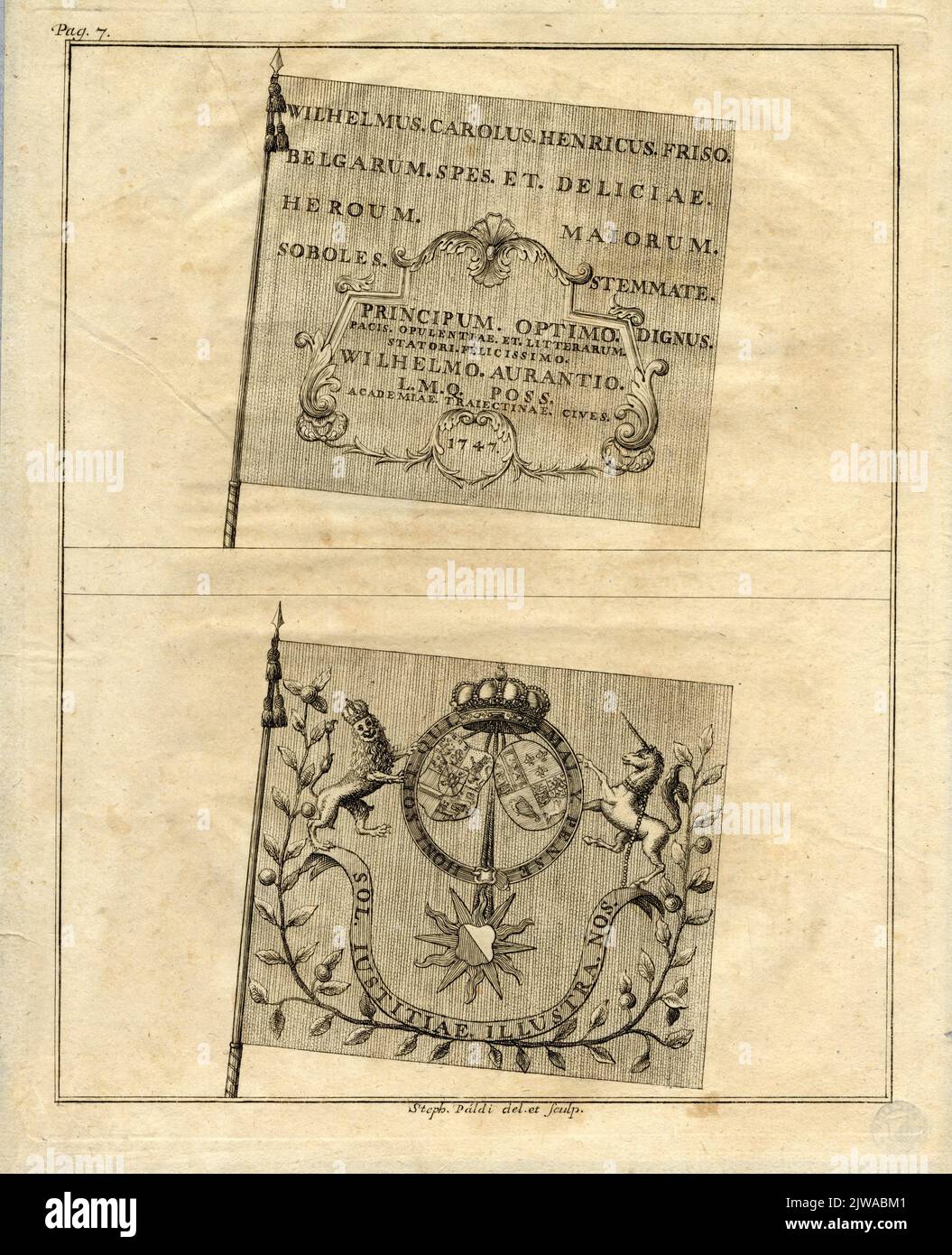 Image of the two banners, used by students at the inauguration of ...