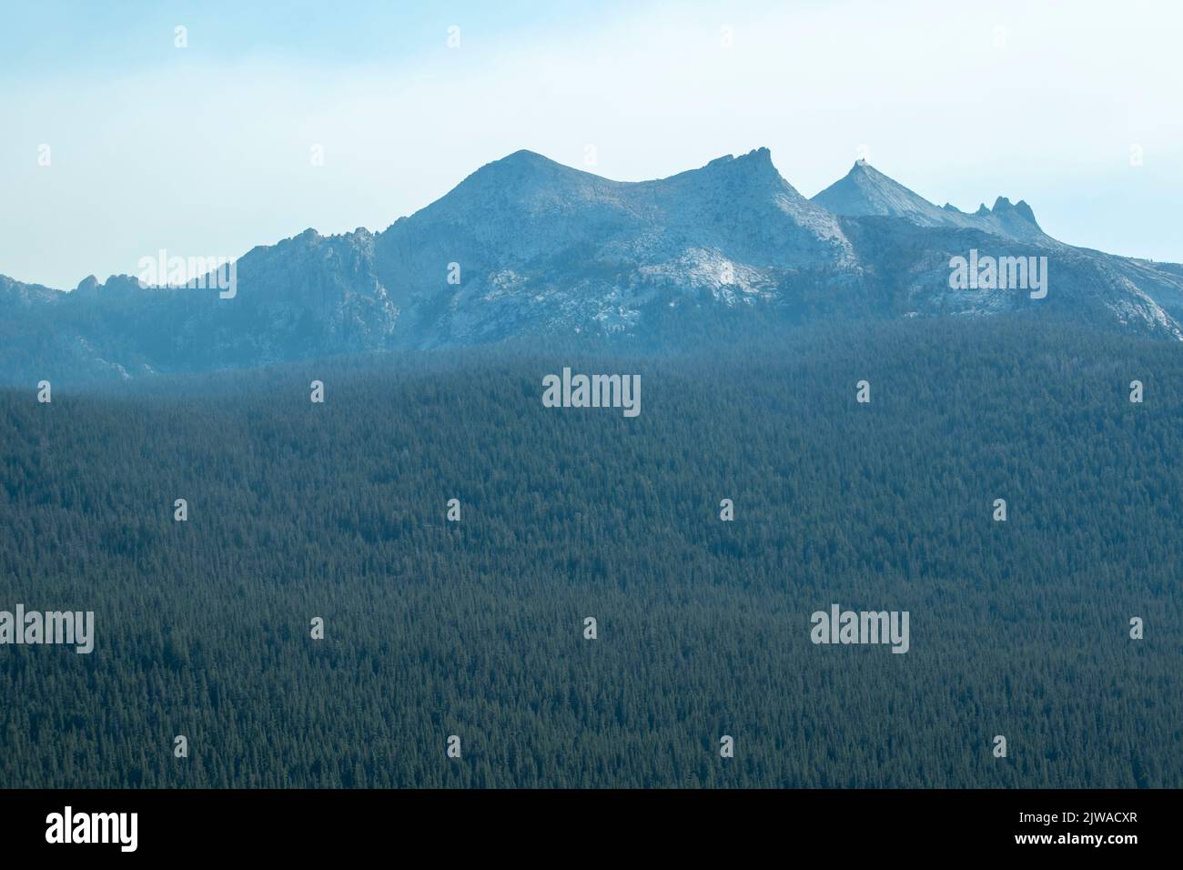 The views from the top of Lembert Dome in Yosemite National Park are ...