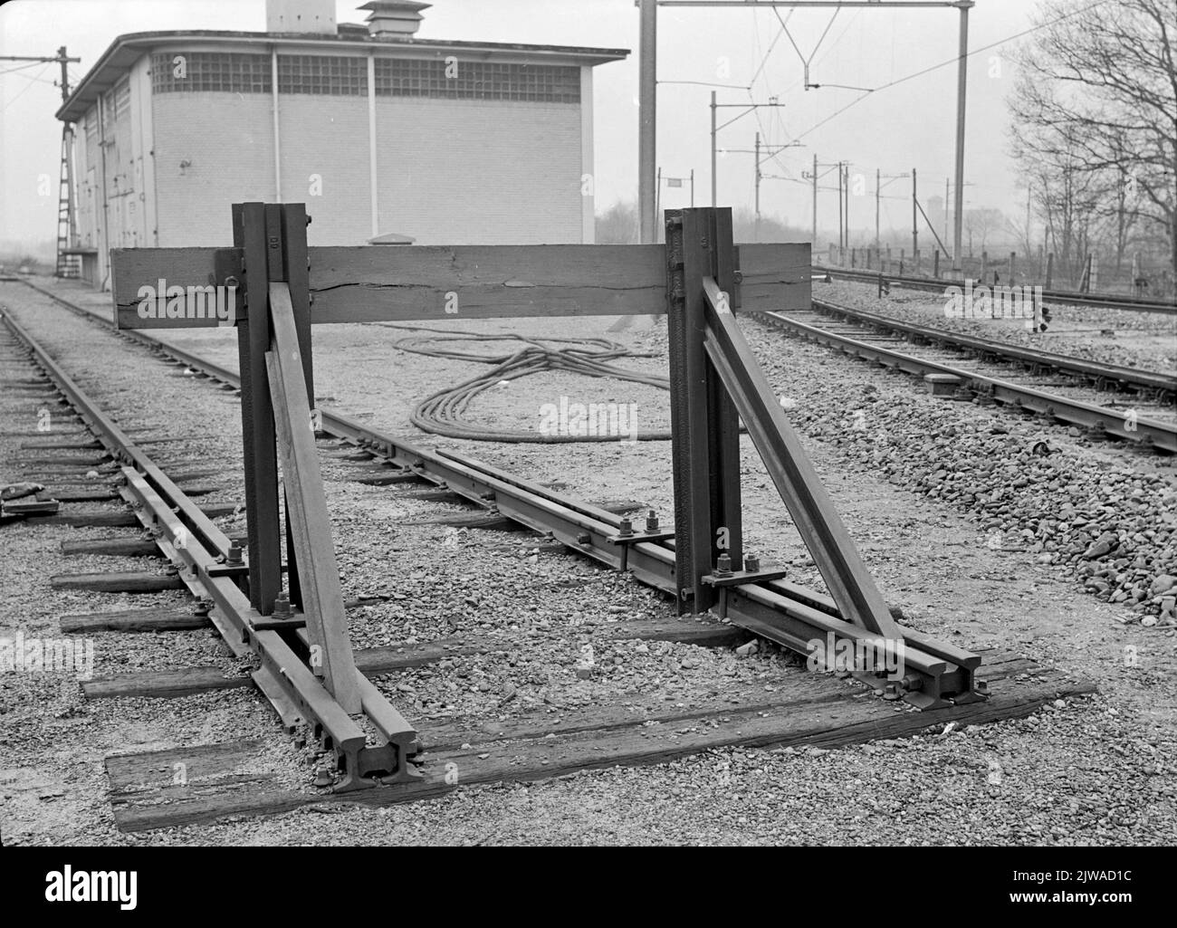 Image of a impact juk (type Hercules Jr.) on the yard of the N.S ...