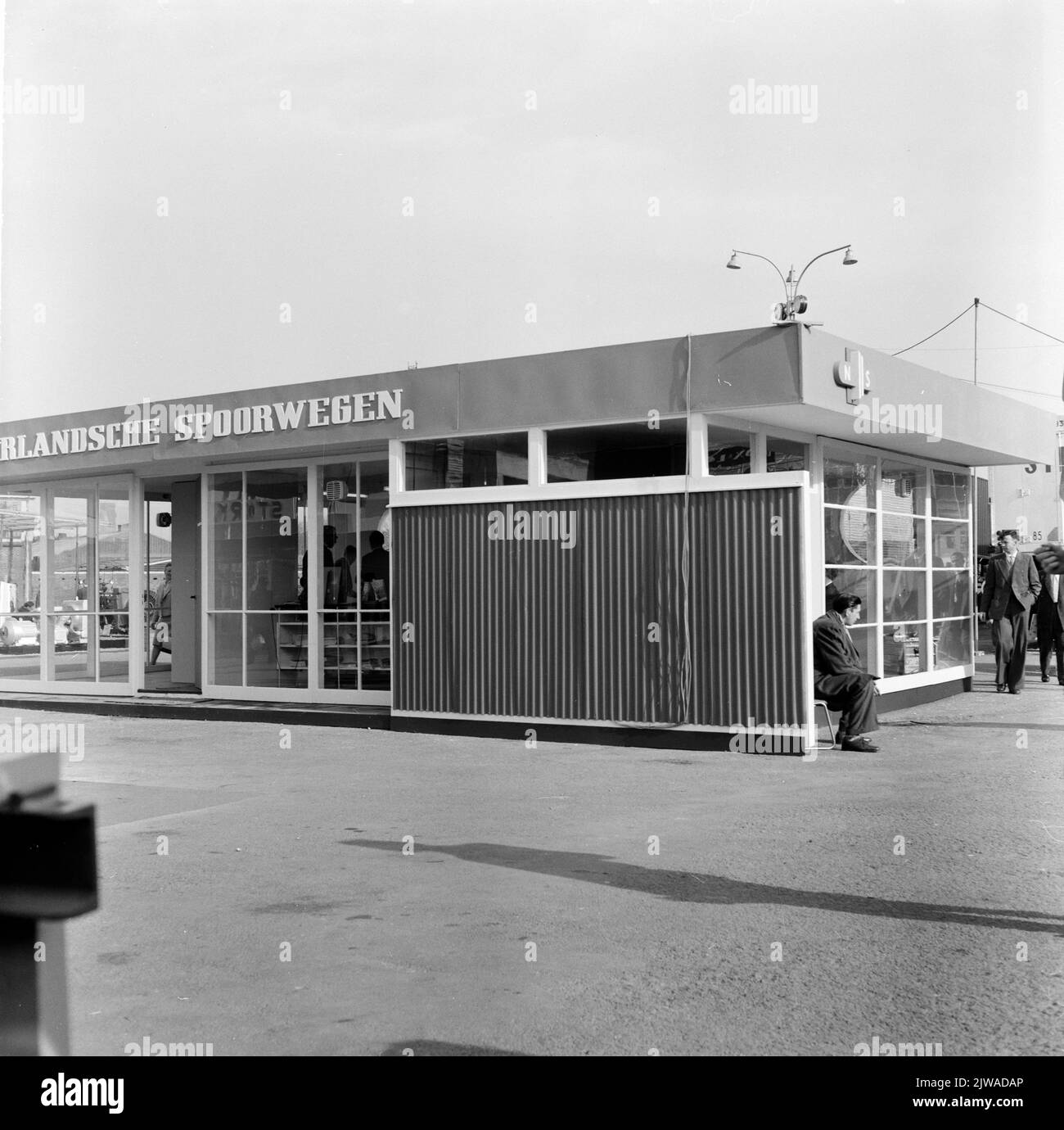 Image of the position of the N.S. at the spring fair in Utrecht Stock ...