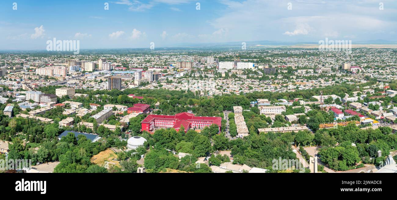 Osh, Kyrgyzstan - May 2022: Osh cityscape as seen from Suleiman ...