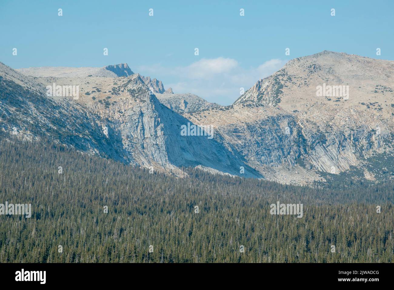 The views from the top of Lembert Dome in Yosemite National Park are ...