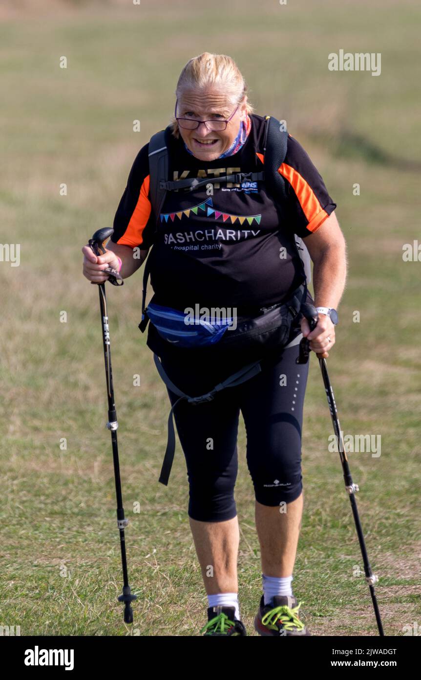 Runners and walkers start the South Coast challenge at for their chosen ...