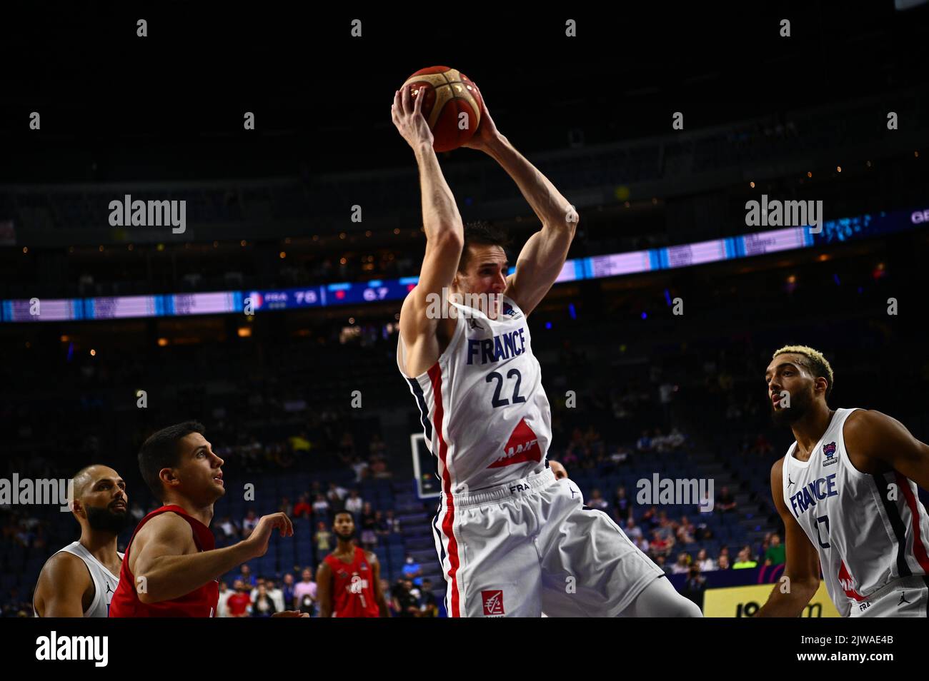 COLOGNE, GERMANY - SEPTEMBER 4, 2022: Terry Tarpey. The basketball ...