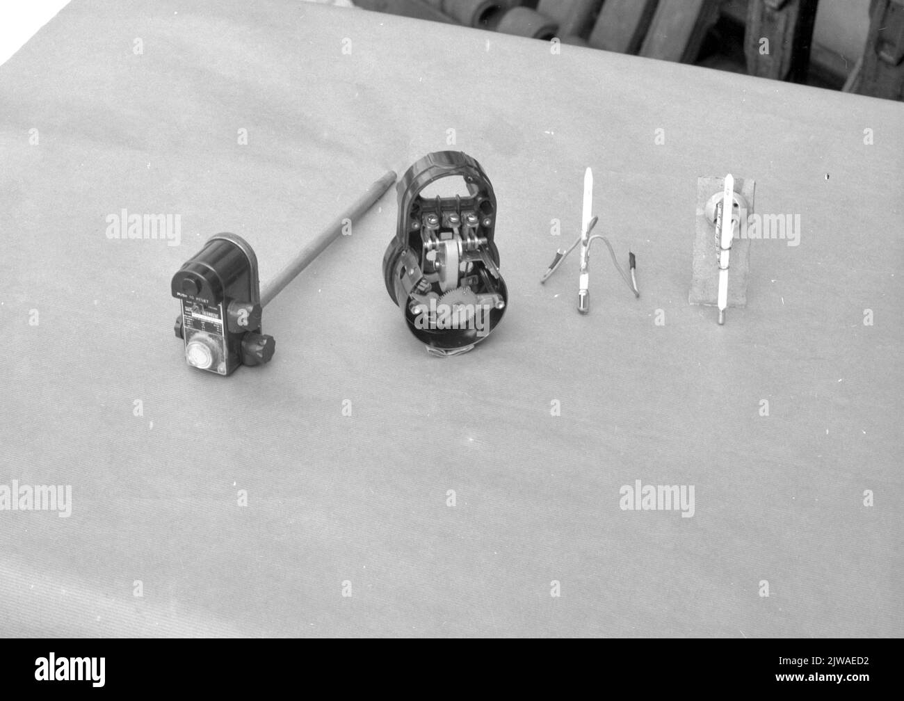 Image of parts of an air -changing device at Werkspoor in Utrecht Stock ...