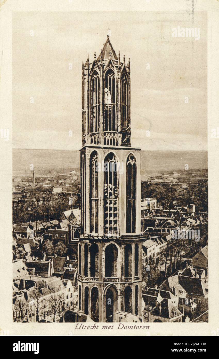 Utrecht with Dom tower Stock Photo - Alamy