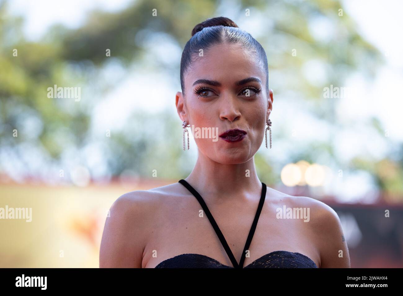 Elodie attends the "Ti Mangio Il Cuore" and "Les Enfants Des Autres ...