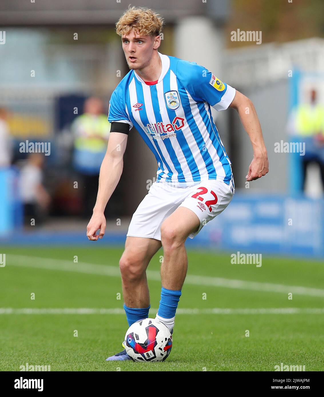 Huddersfield, UK. 4th Sep, 2022. Jack Rudoni of Huddersfield Town in ...
