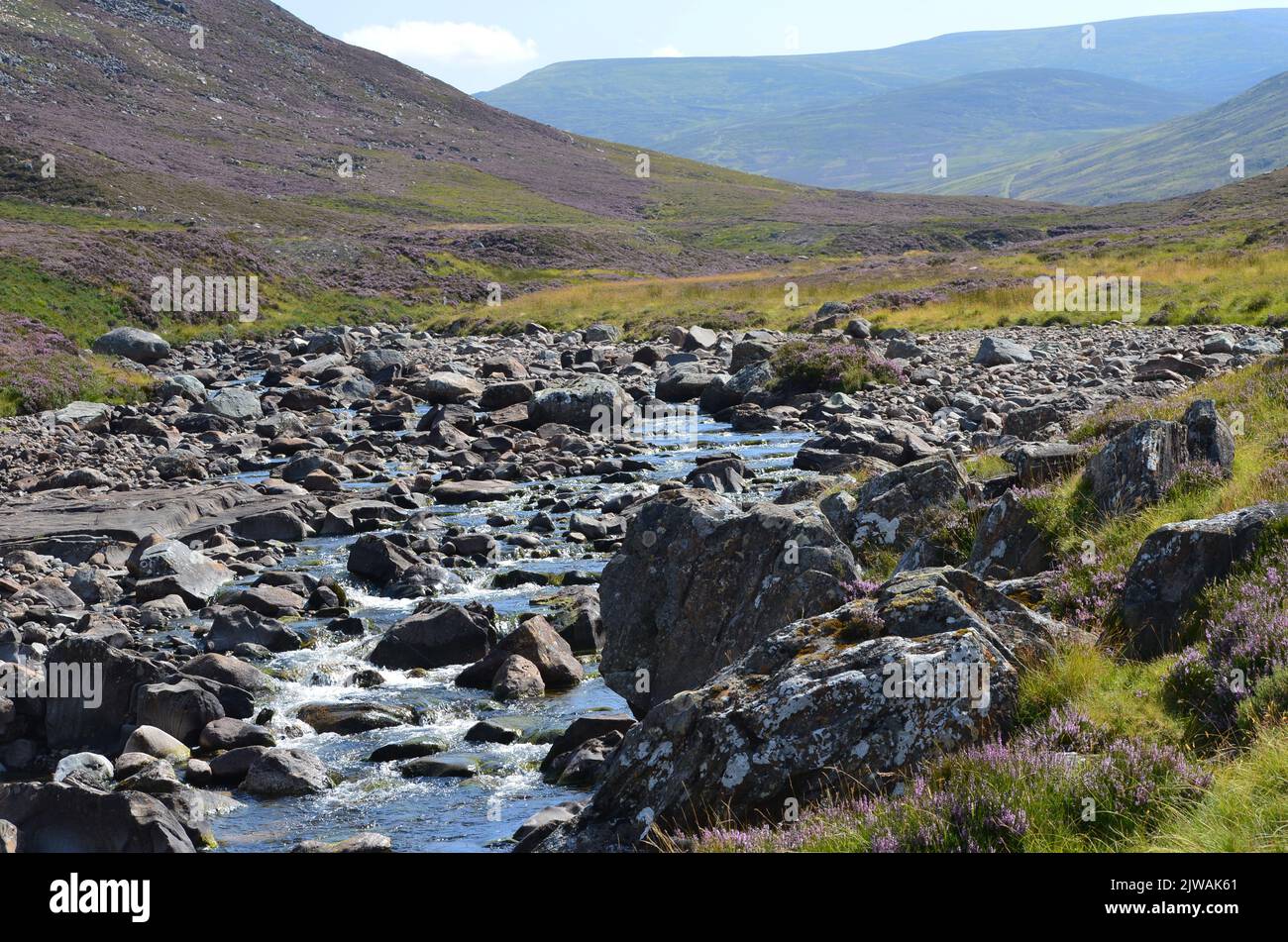 Callater Burn in Glen Callater, a Site of Special Scientific Interest ...
