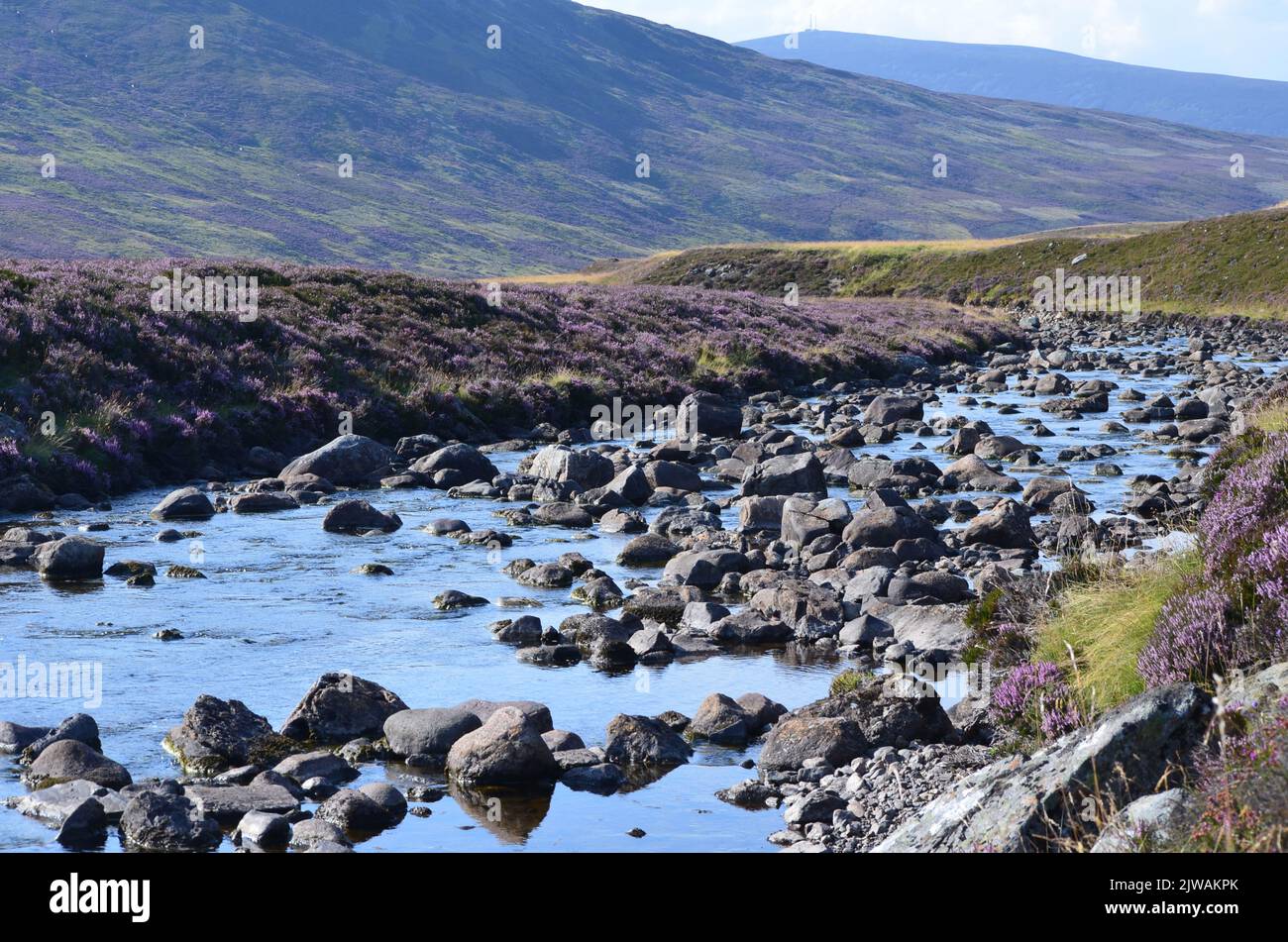 Callater Burn in Glen Callater, a Site of Special Scientific Interest ...